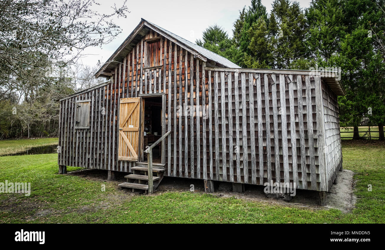 Fort Christmas Historical Park in Florida Stock Photo - Alamy