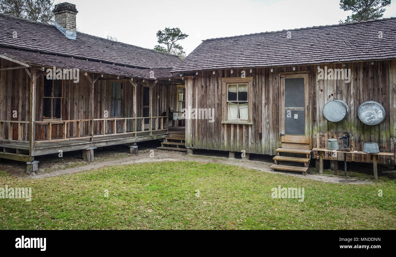 Fort Christmas Historical Park in Florida Stock Photo - Alamy