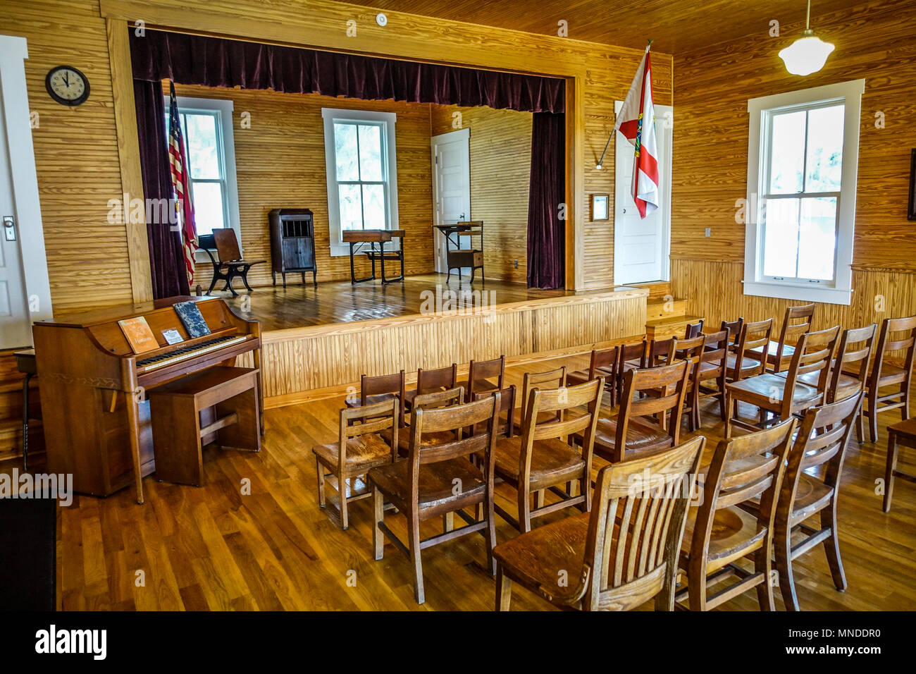 Fort Christmas Historical Park in Florida Stock Photo - Alamy