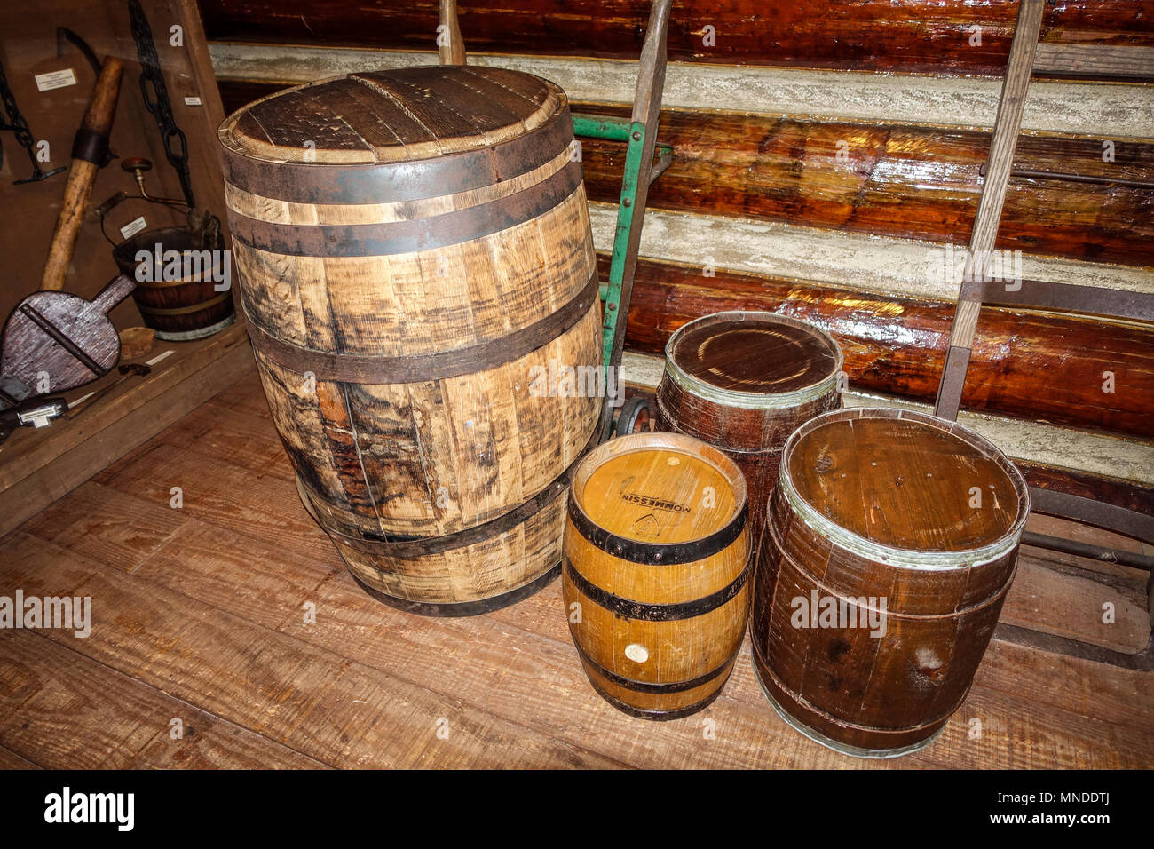 Fort Christmas Historical Park in Florida Stock Photo - Alamy