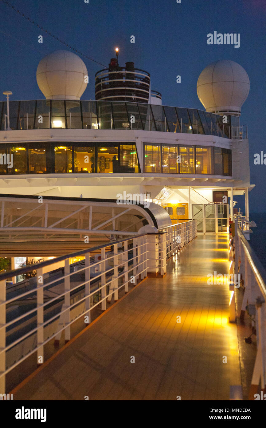 Navigation lights on a yacht at night hi-res stock photography and ...