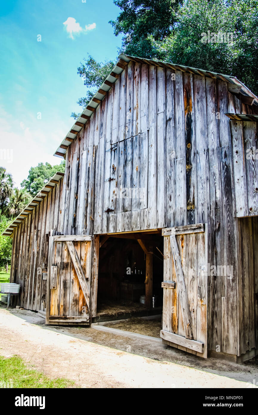 Marjorie Kinnan Rawlings Historic State Park in Hawthorne Florida Stock ...