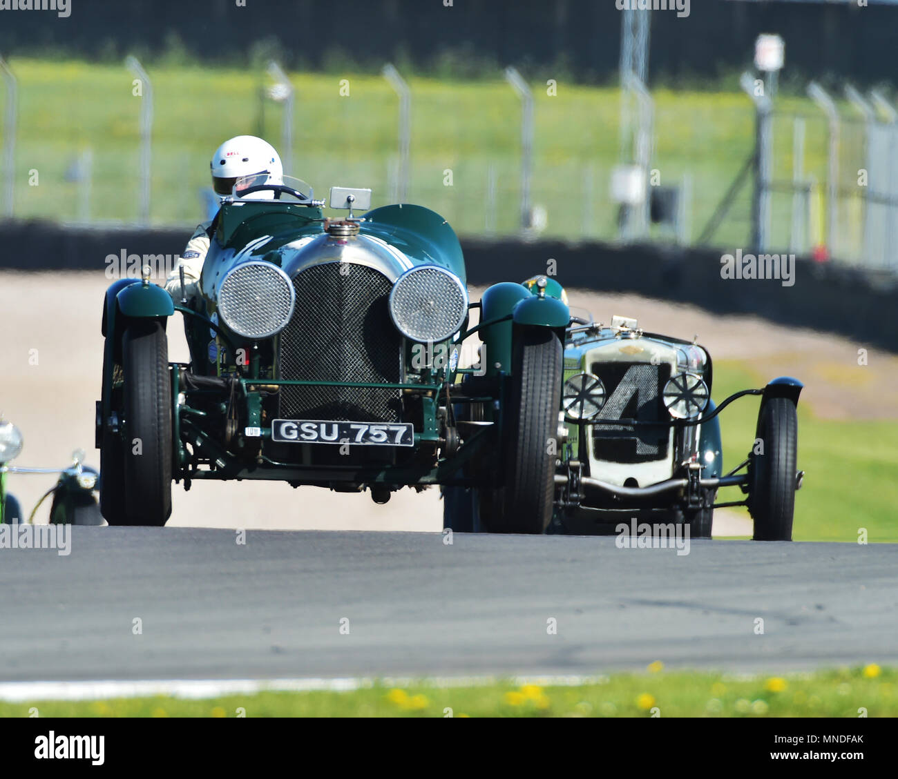 Clive Morley, Bentley 3-4½, Mad Jack, pre-war sports cars, Donington ...