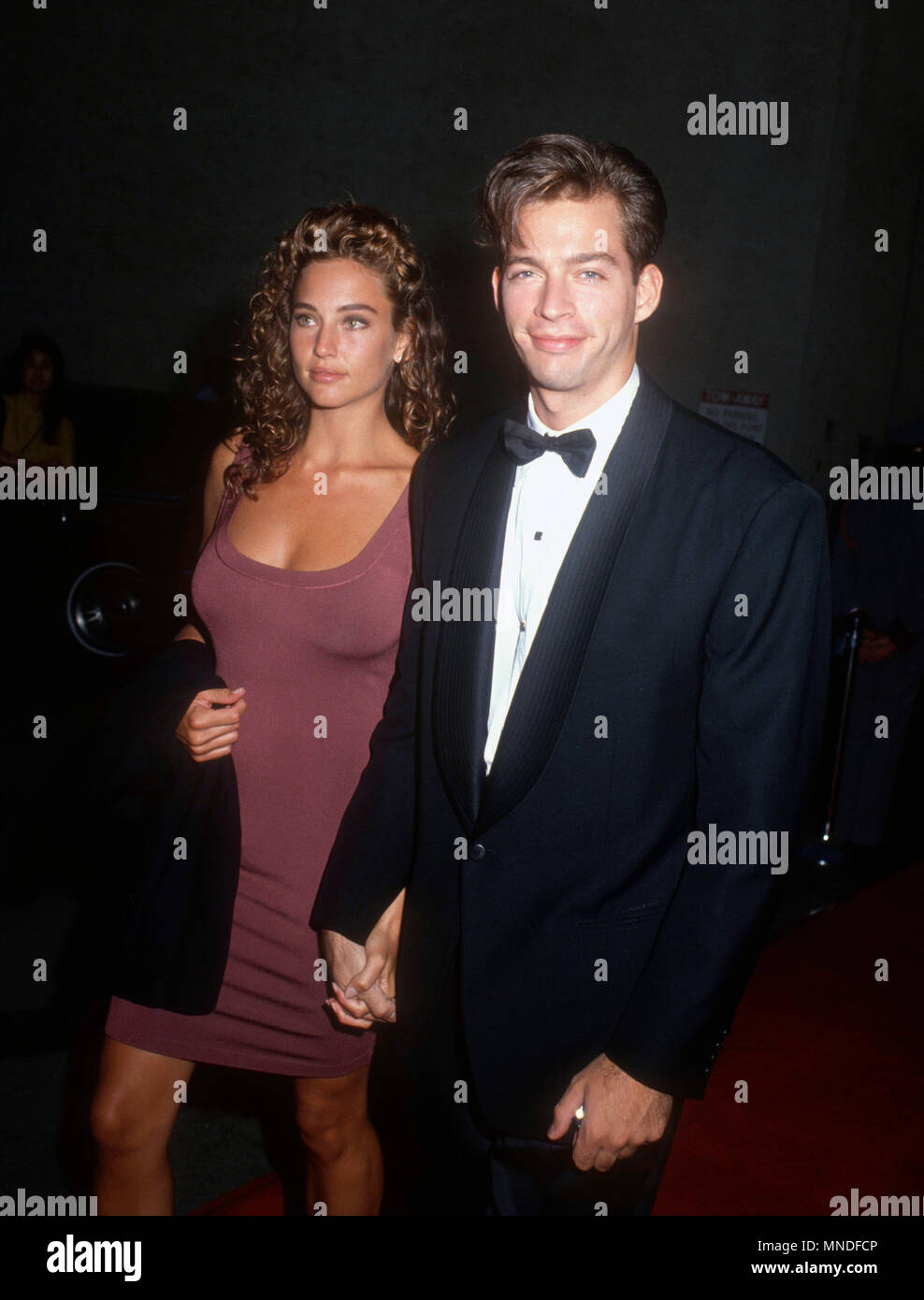 LOS ANGELES, CA - SEPTEMBER 12: (L-R) Actress Jill Goodacre and husband ...