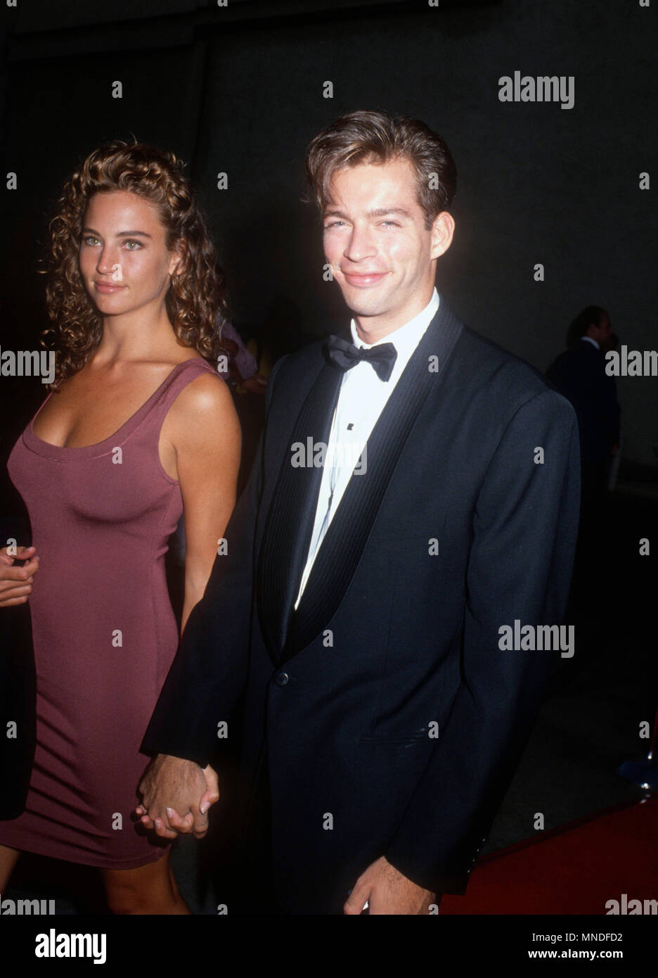 LOS ANGELES, CA - SEPTEMBER 12: (L-R) Actress Jill Goodacre and husband ...