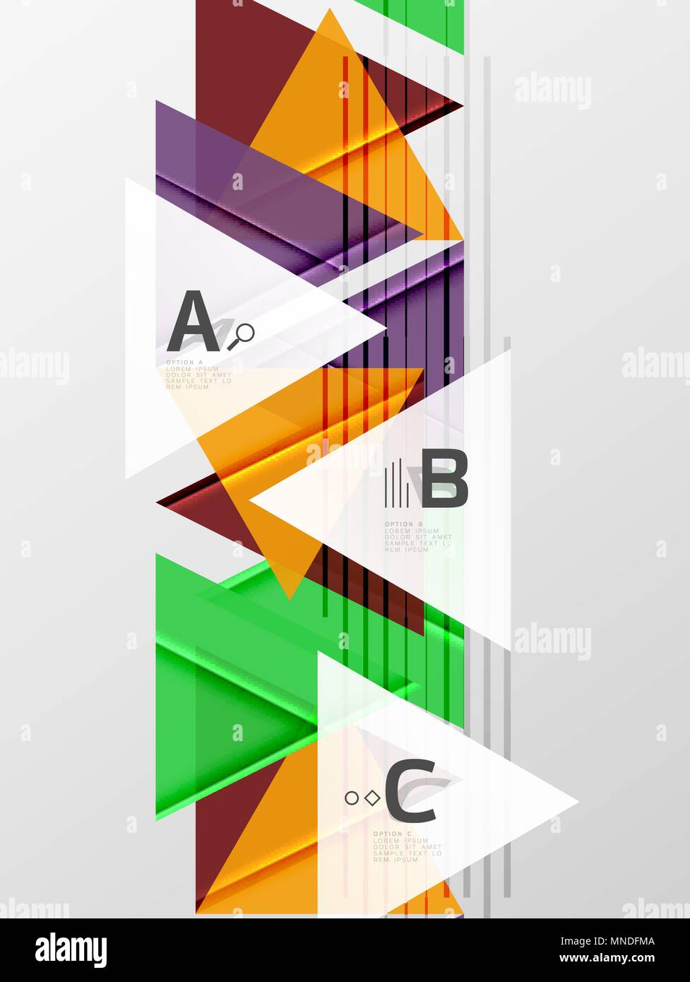 Color triangles background design. Color triangles background, modern ...