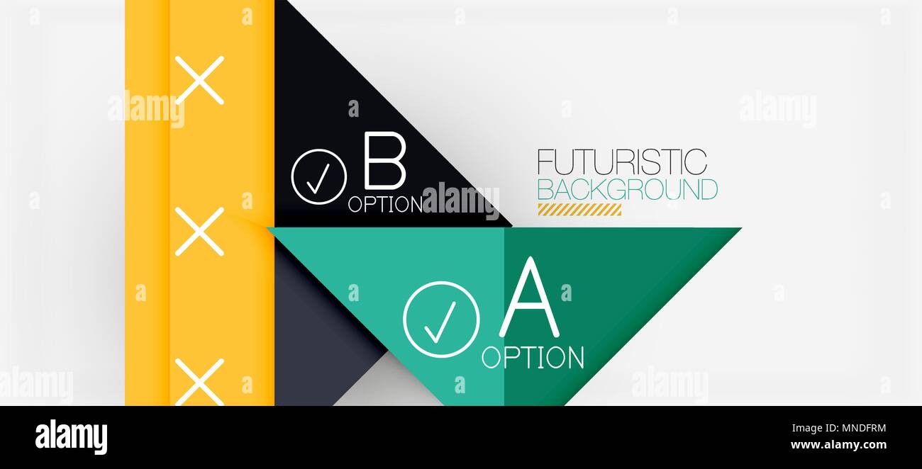 Minimalistic triangle modern banner design, geometric abstract background. Minimalistic triangle ...