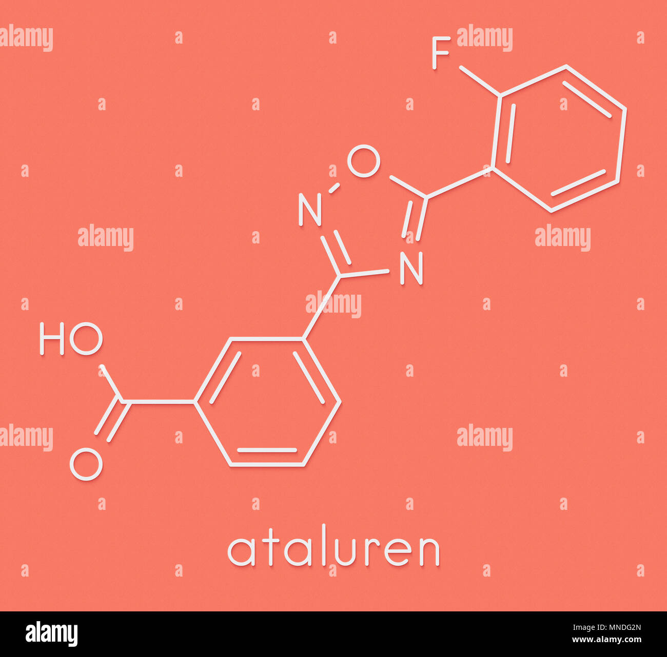 Ataluren genetic disorder drug. Investigated in treatment of cystic ...