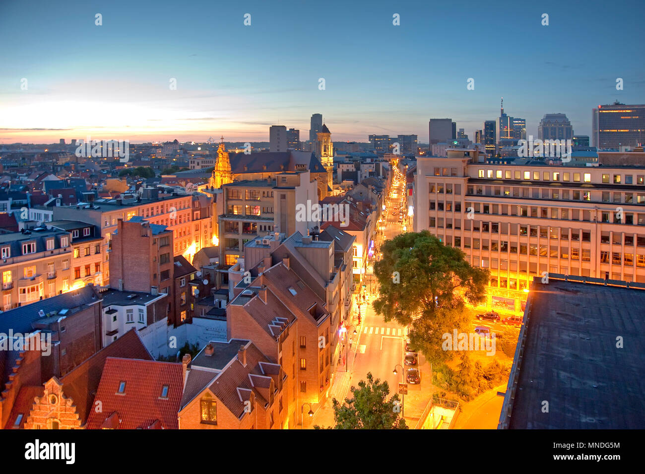 Panoramic view of Bruxelles, Belgium Photo © Fabio Mazzarella/Sintesi ...