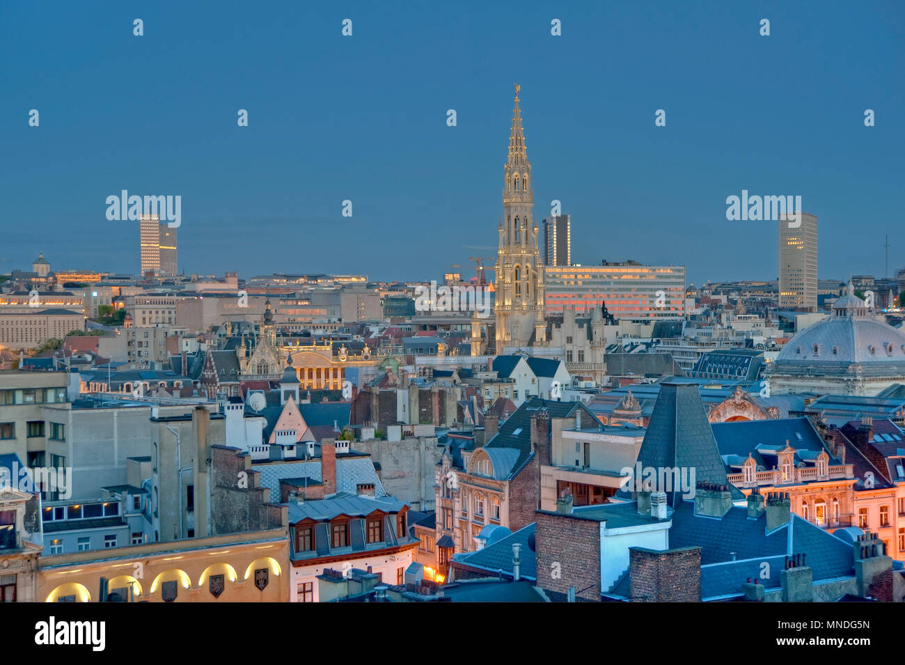Panoramic view of Bruxelles, Belgium Photo © Fabio Mazzarella/Sintesi ...