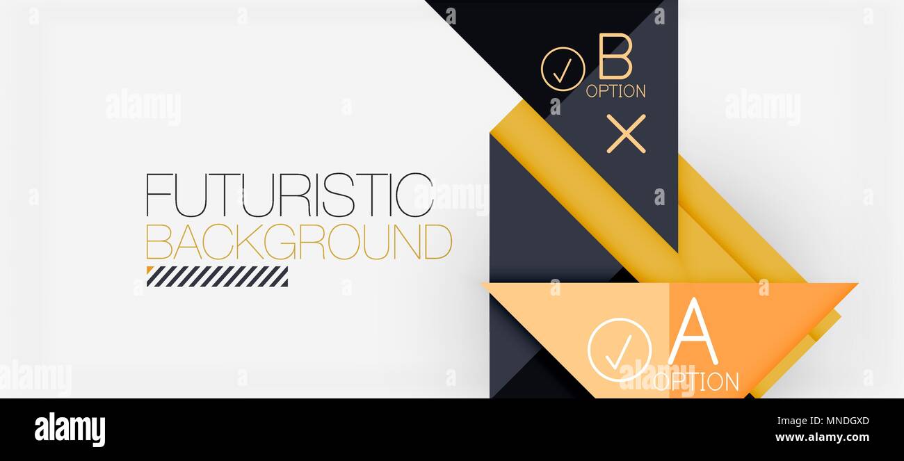 Minimalistic triangle modern banner design, geometric abstract background. Minimalistic triangle ...