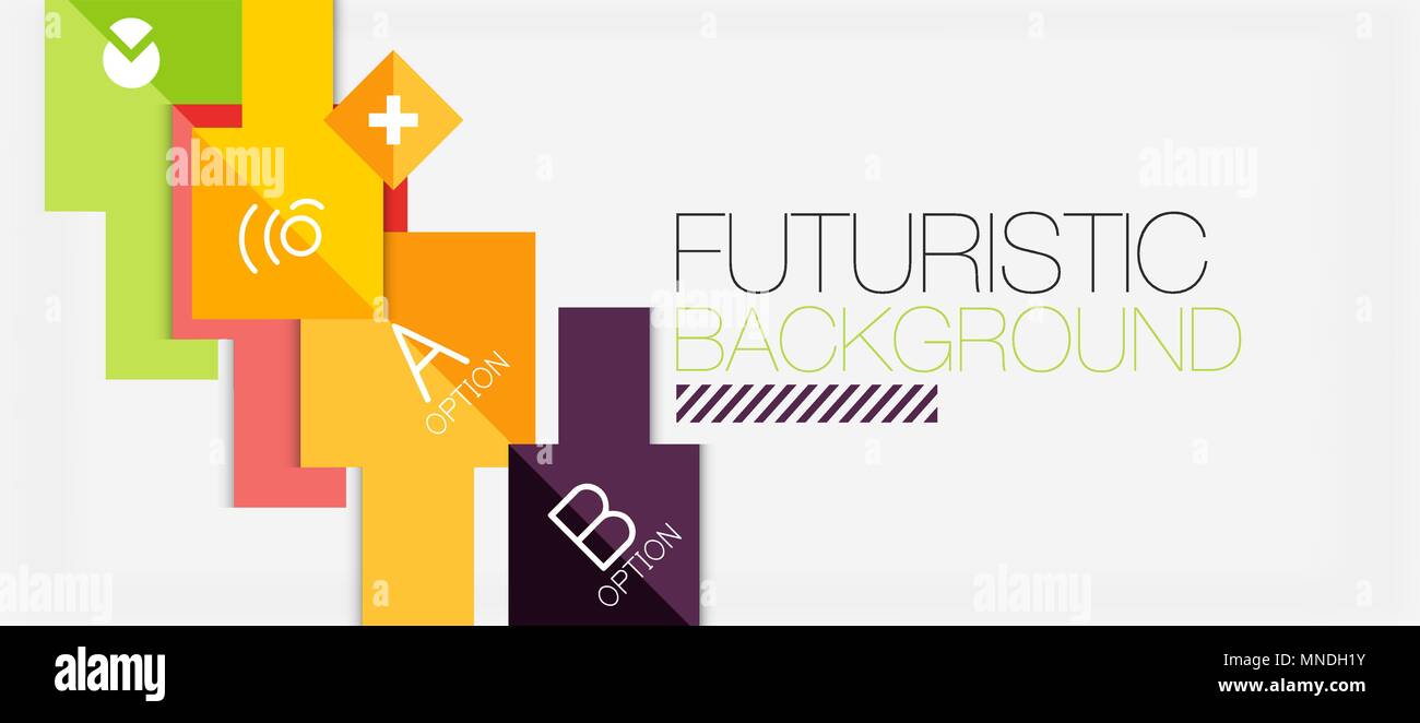 Square shapes banner design, geometric abstract background. Square ...