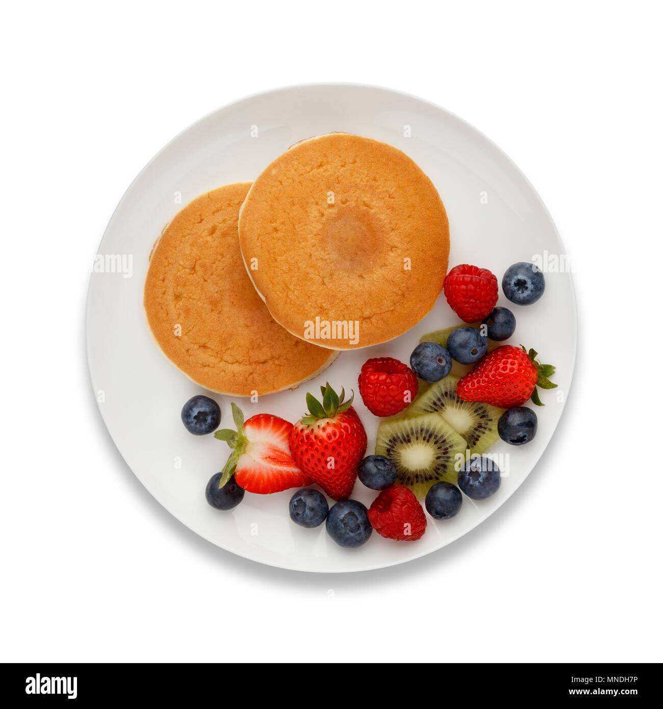 Pancake topping from above hi-res stock photography and images - Alamy