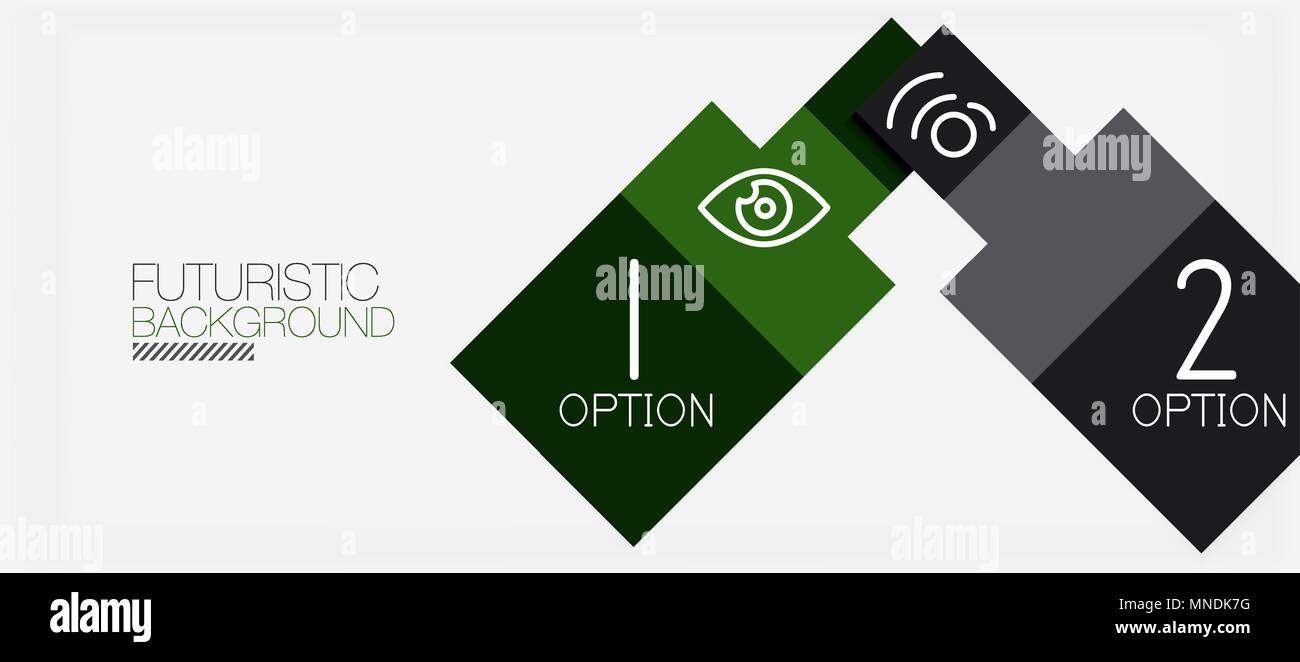 Square shapes banner design, geometric abstract background. Square ...