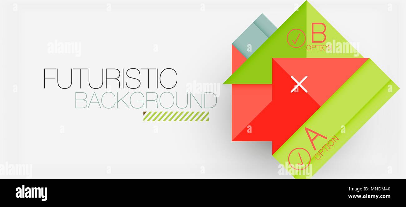 Square shapes banner design, geometric abstract background. Square ...