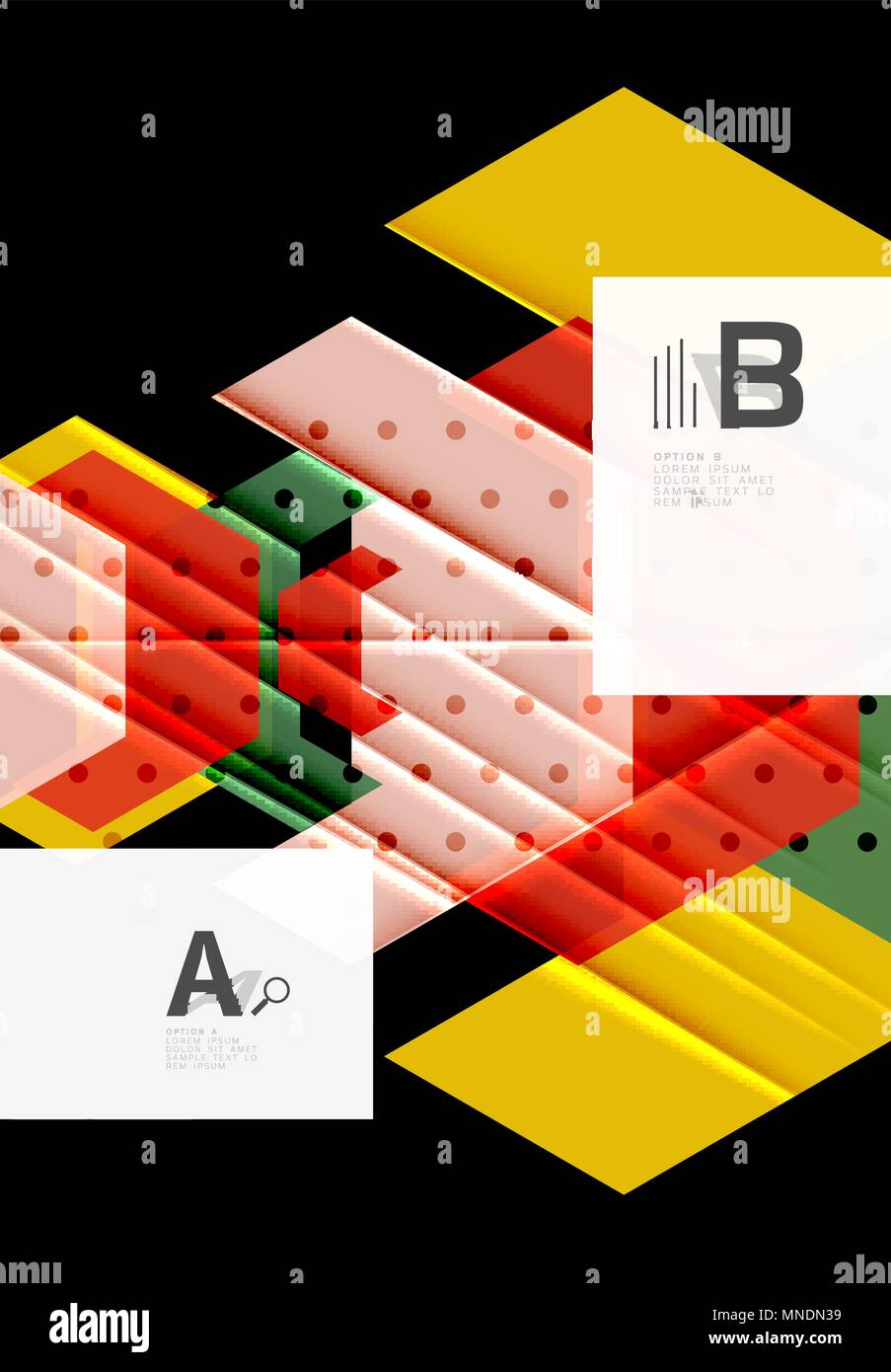 Colorful Abstract Shapes Background. Colorful Abstract Shapes