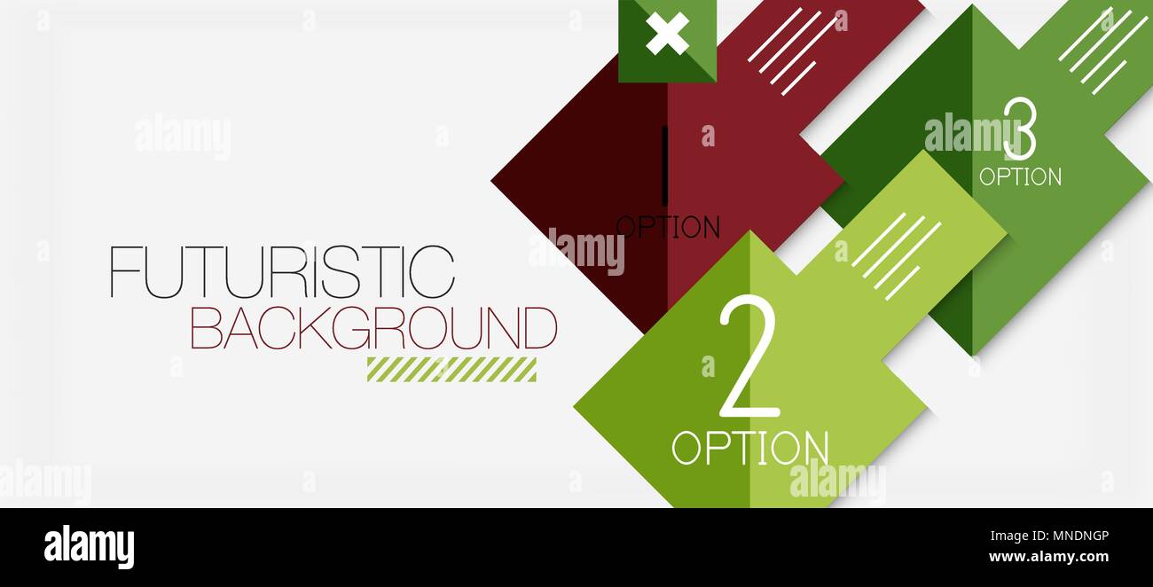 Square shapes banner design, geometric abstract background. Square ...