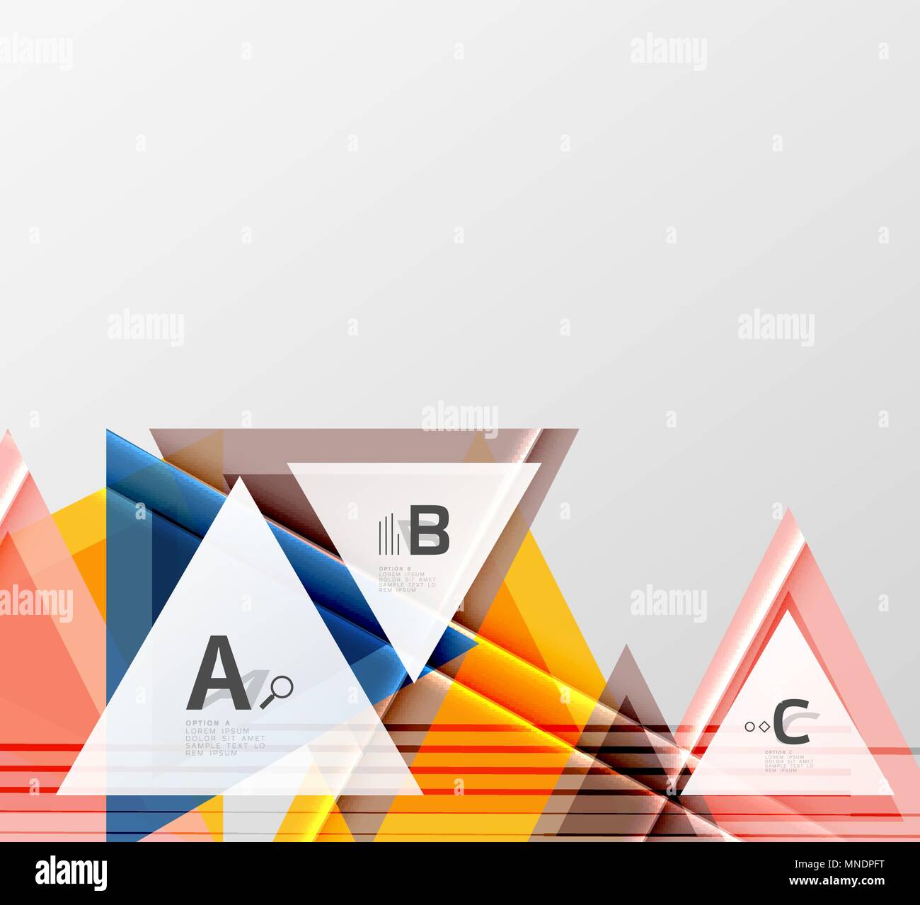 Triangles and geometric shapes abstract background. Triangles and ...