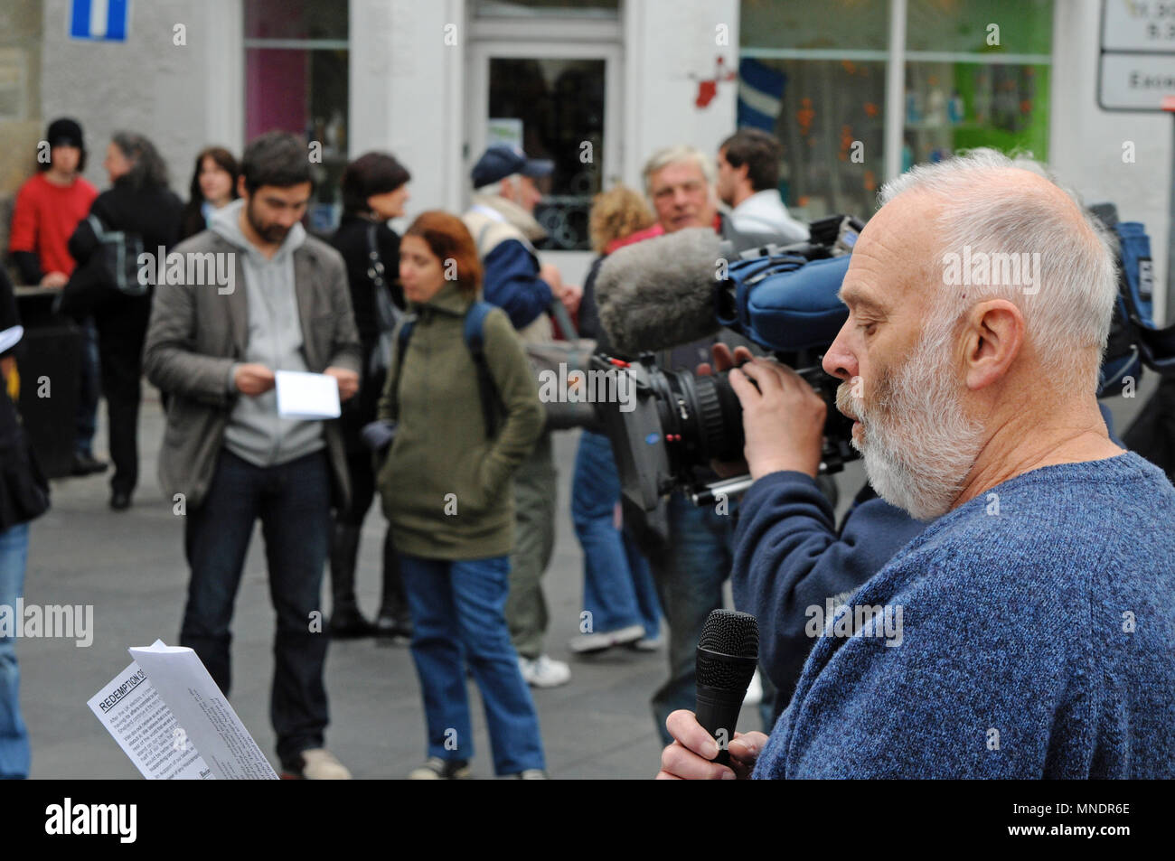 Stuart Hill also known as Captain Calamity who declares Shetland to be ...