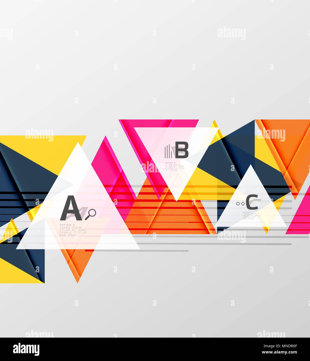 Color triangles background design. Color triangles background, modern ...