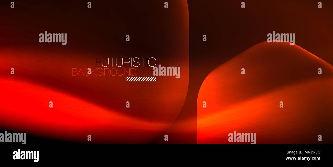 Neon hexagon background. Neon red hexagon vector abstract background ...
