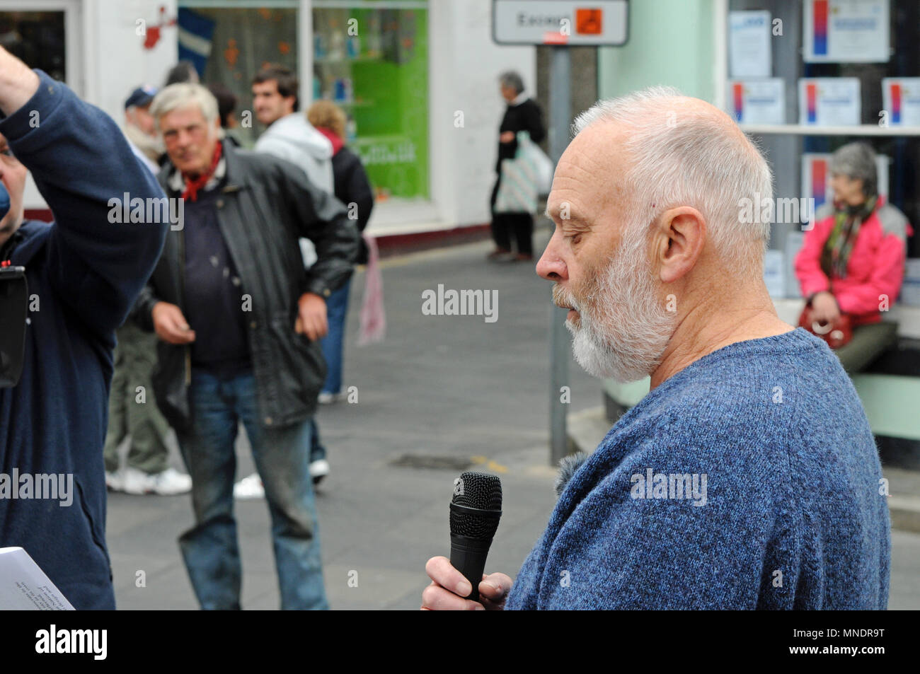 Stuart Hill also known as Captain Calamity who declares Shetland to be ...