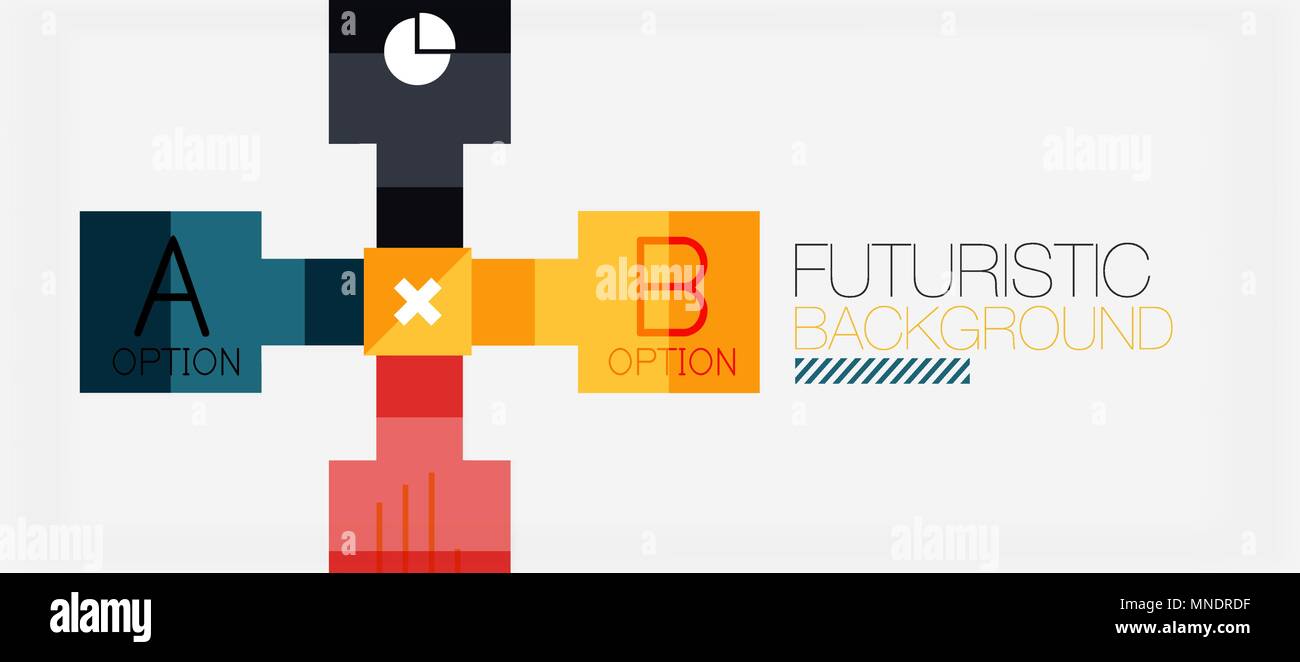 Square shapes banner design, geometric abstract background. Square ...