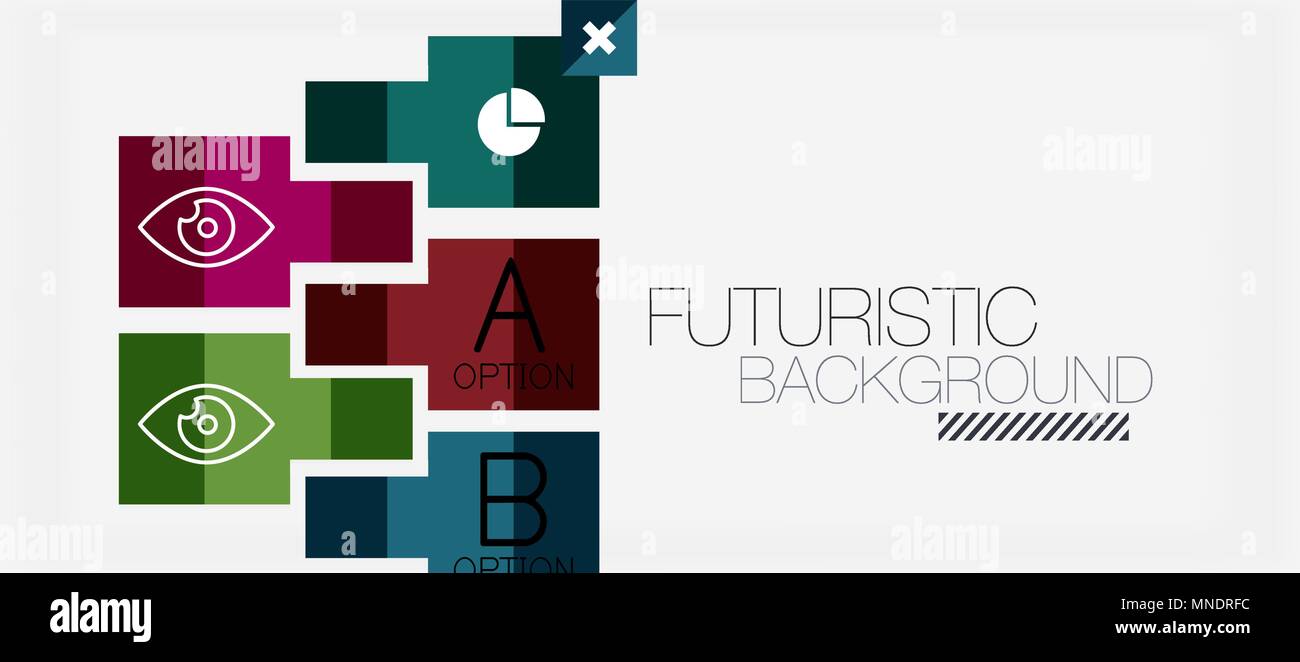 Square shapes banner design, geometric abstract background. Square ...