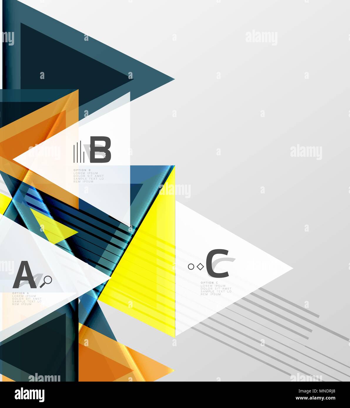 Color triangles background design. Color triangles background, modern ...