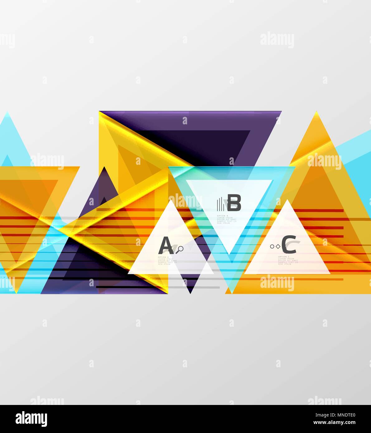 Triangles and geometric shapes abstract background. Triangles and ...