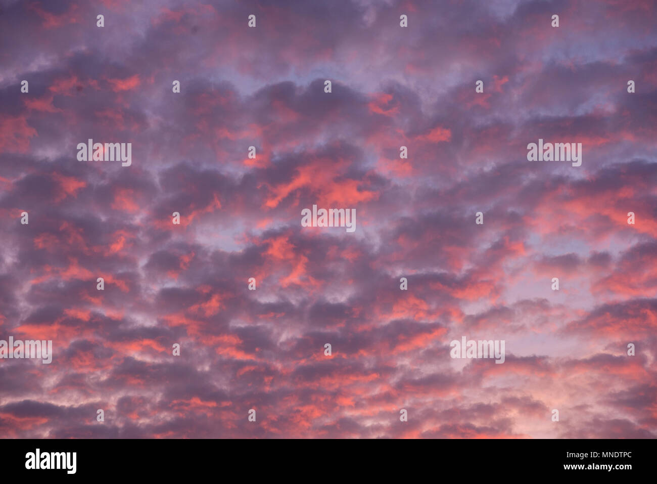 Cloudy sky tinged red hi-res stock photography and images - Alamy