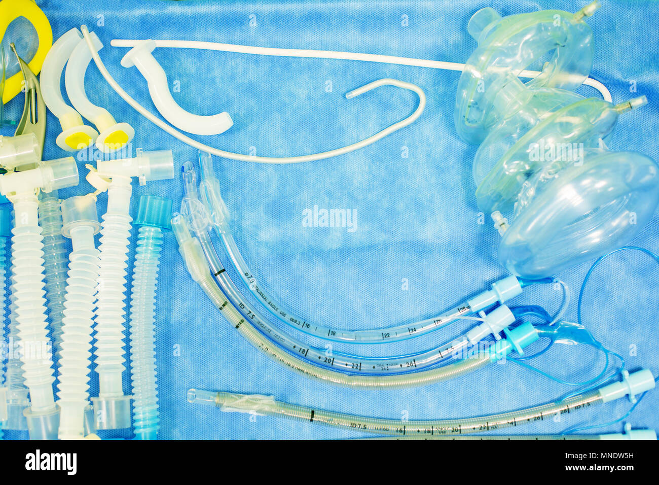 Intubation equipment hi-res stock photography and images - Alamy