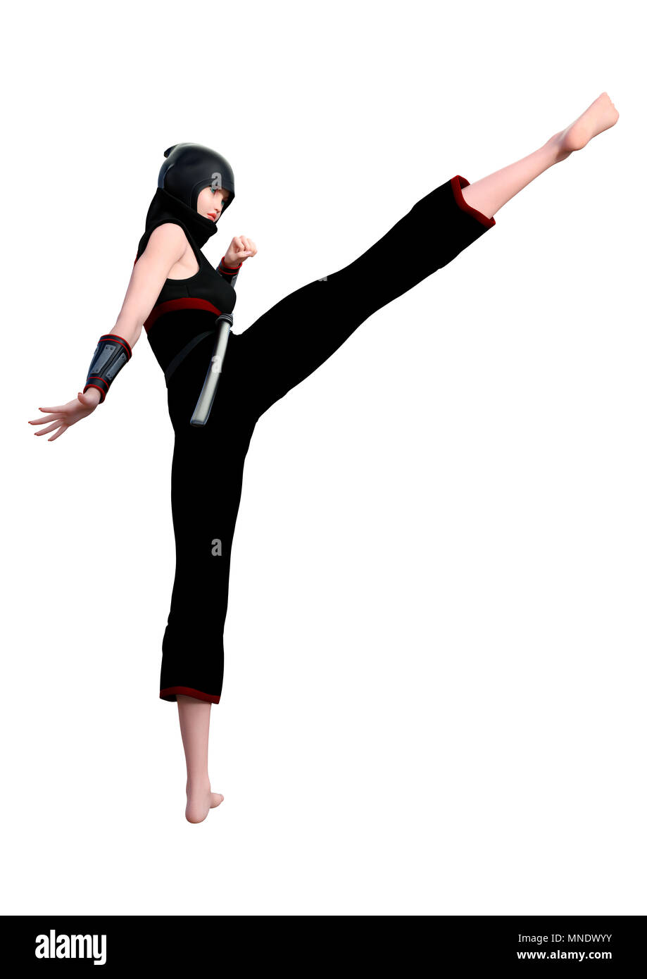 Female Japanese Kick Stock Photos & Female Japanese Kick Stock Images ...