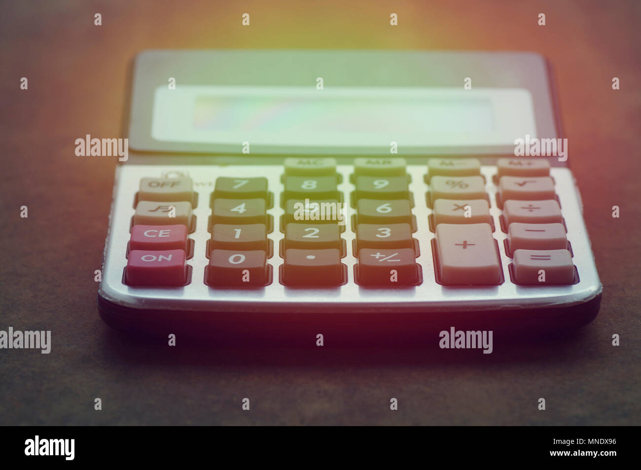 Calculator digital math icon hi-res stock photography and images - Alamy