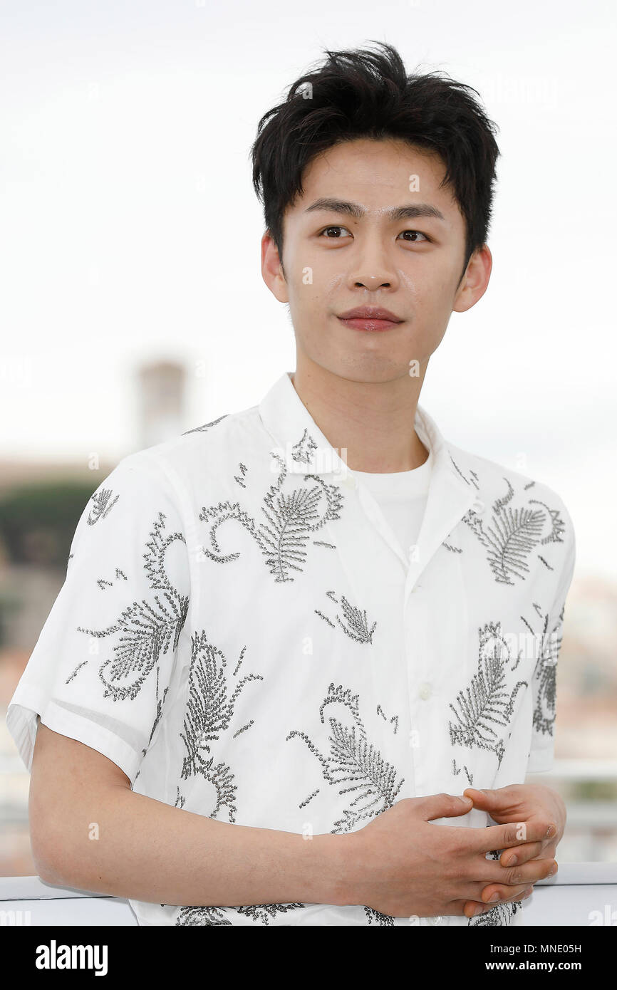 Cannes, France. 16th May 2018. Huang Jue at the "Long Day's Journey ...