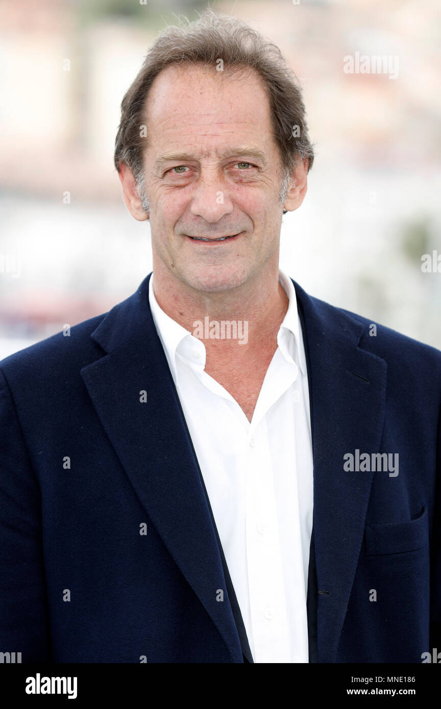 Cannes, France. 16th May, 2018. Vincent Lindon at the 'At War / En ...