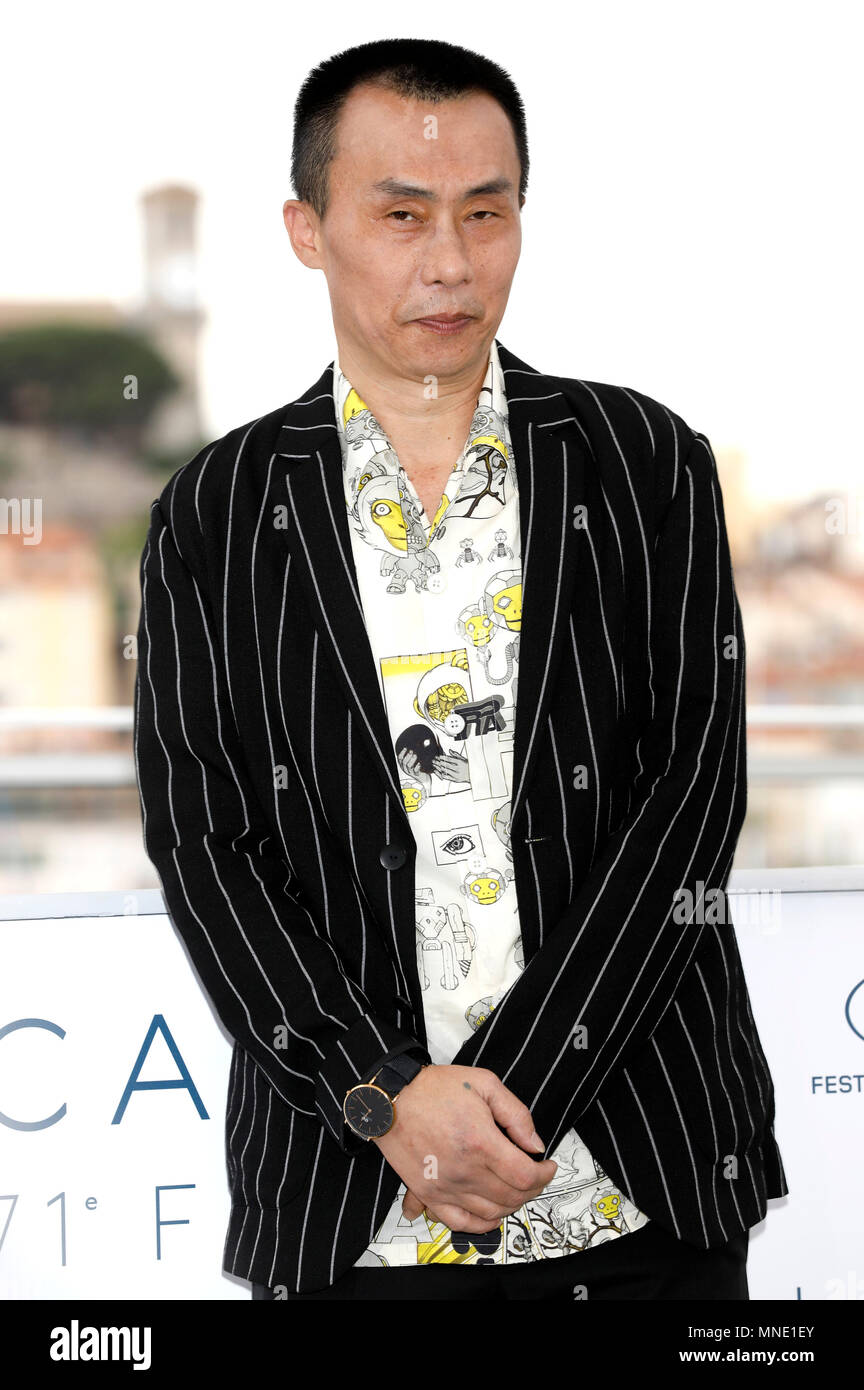 Cannes, France. 16th May, 2018. Yongzhong Chen at the 'Long Day's ...