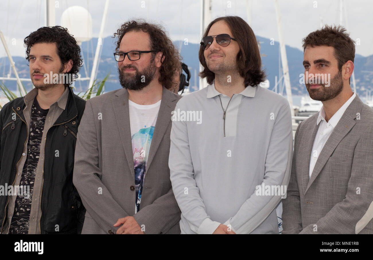 Cannes, France. 16th May 2018. Composer Rich Vreeland, film editor ...