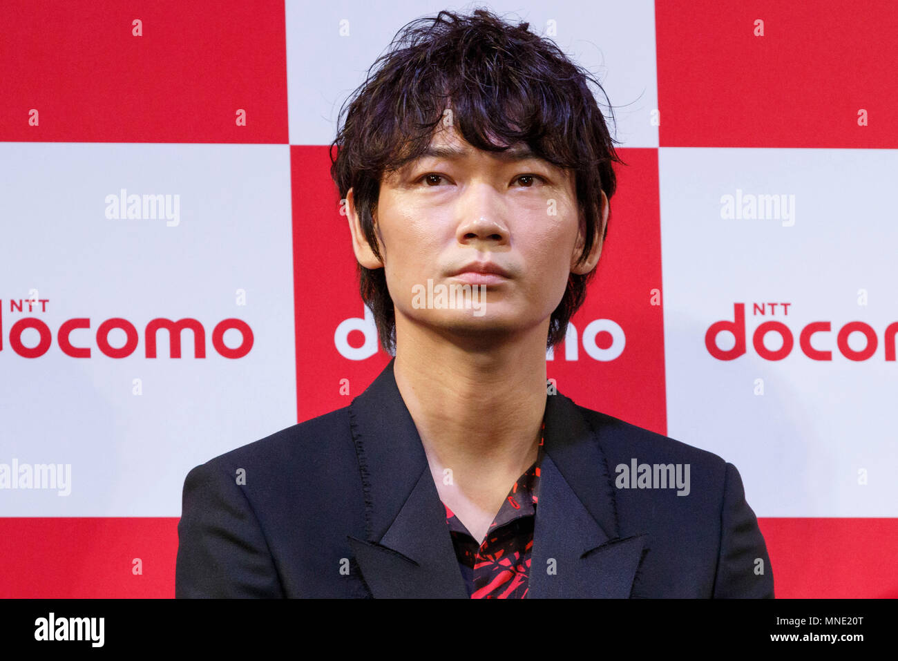 Japanese actor Go Ayano attends a press conference for the launch of ...