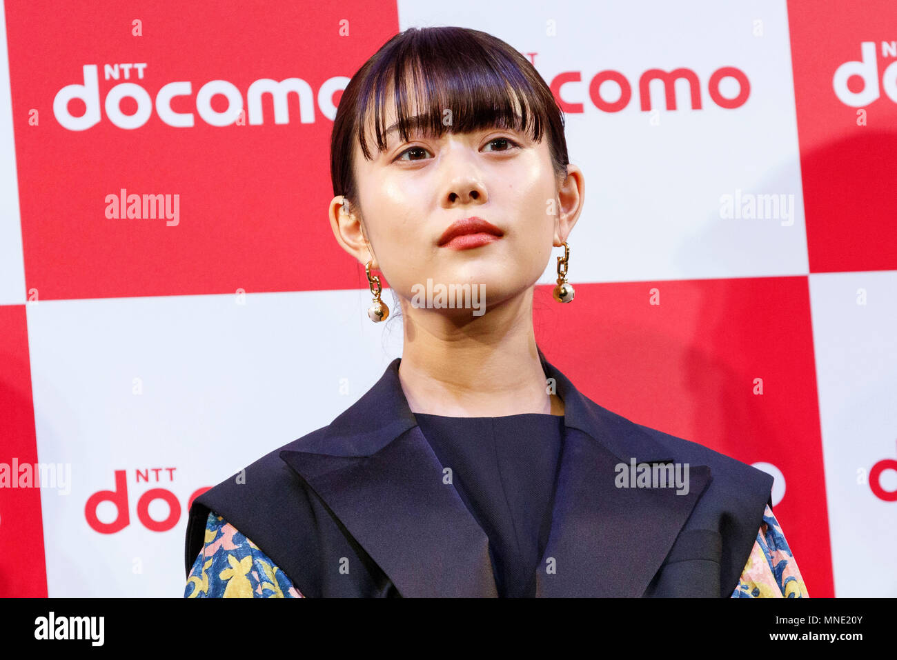 Japanese actress Mitsuki Takahata attends a press conference for the ...