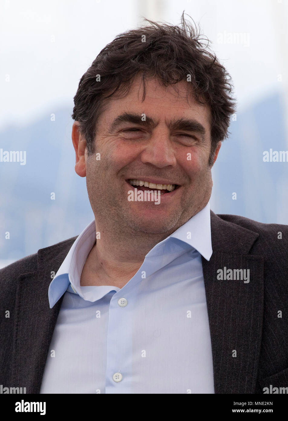 Cannes, France. 16tgh May 2018. Director Romain Goupil at the La ...