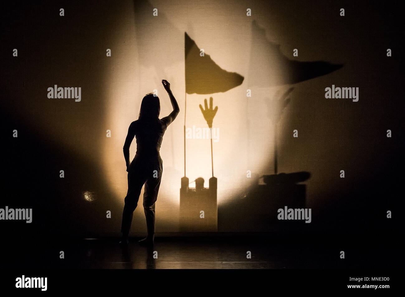 London, UK. 16th May, 2018. Riverrun: Interface of the Unstable Body ...