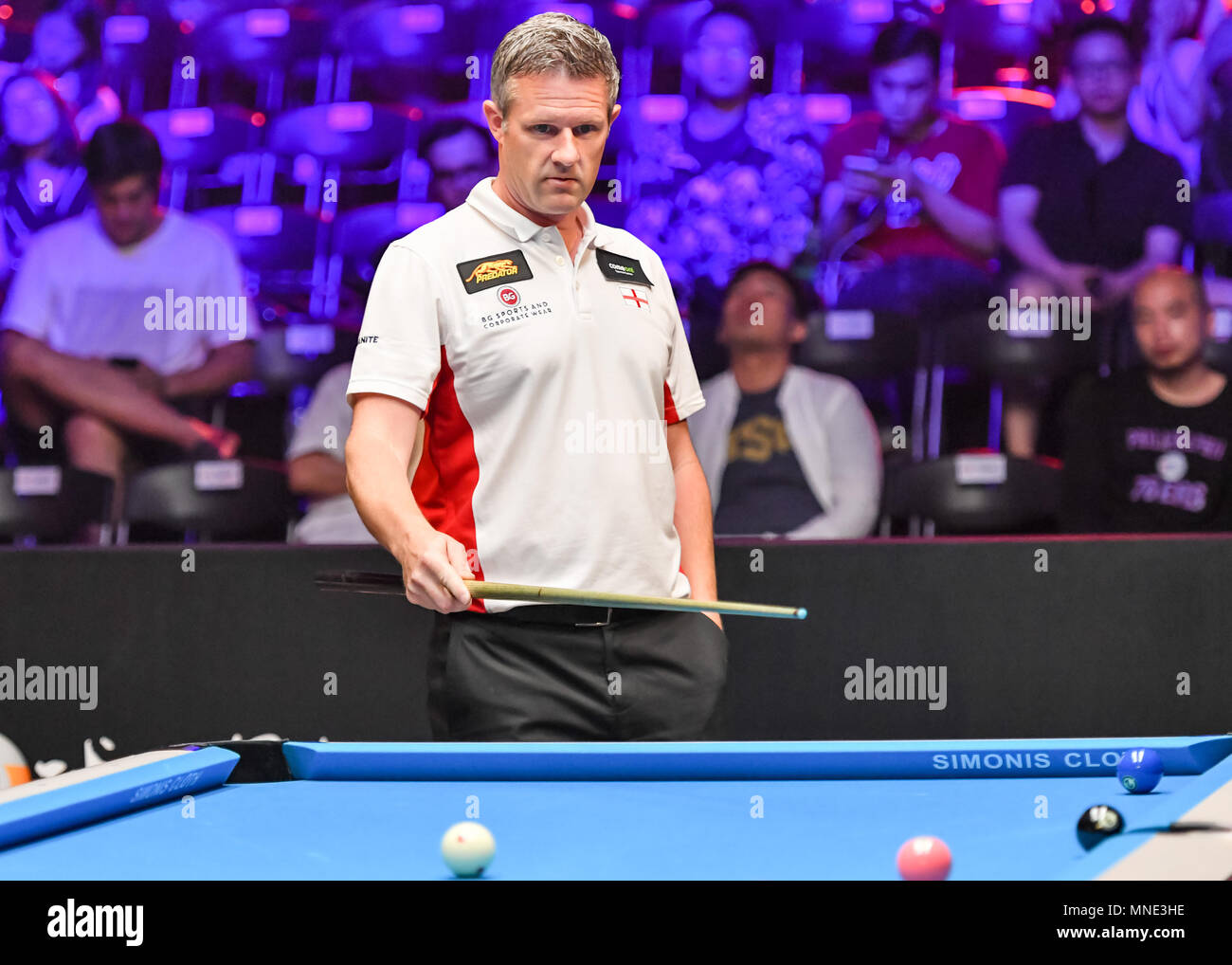 Shanghai, China. 16th May, 2018. England's Mark Gray during WORLD CUP ...