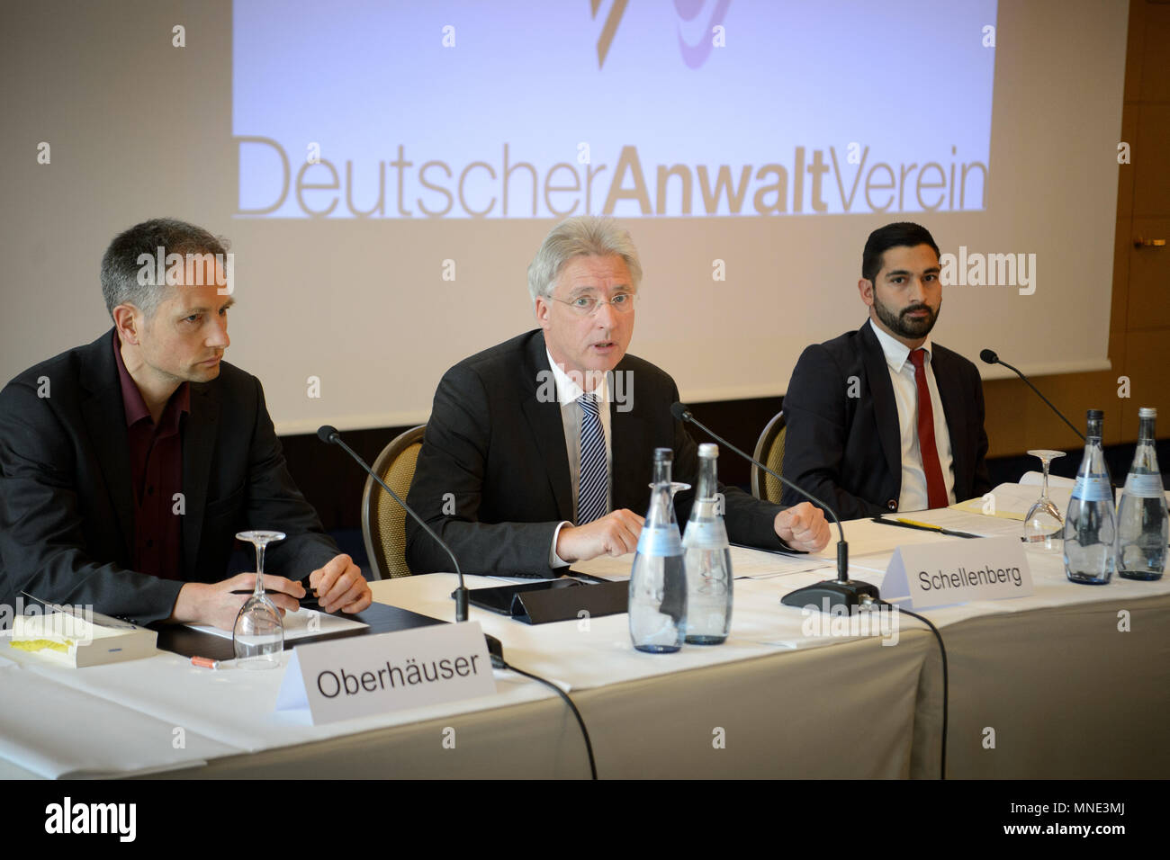 16 May 2018, Germany, Stuttgart: Chairman of the team for migration law ...