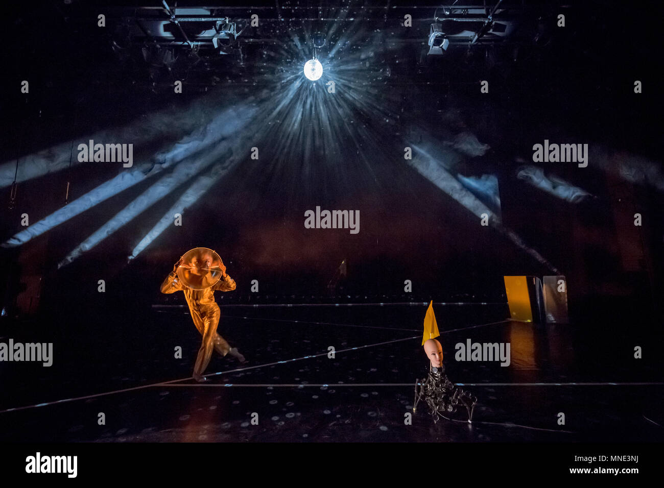 London, UK. 16th May, 2018. Riverrun: Interface of the Unstable Body ...