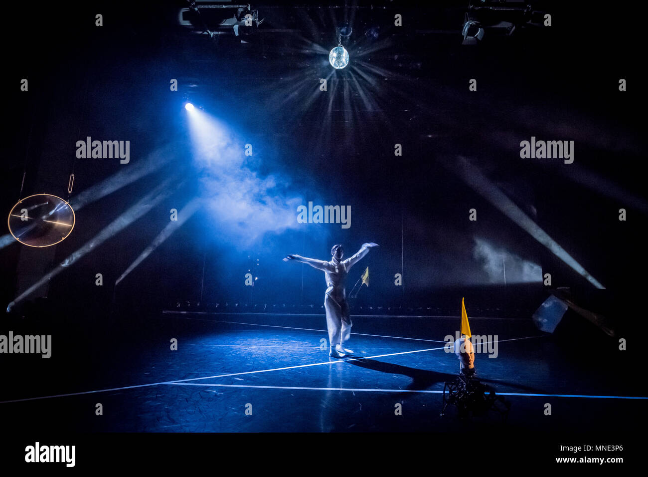 London, UK. 16th May, 2018. Riverrun: Interface of the Unstable Body ...