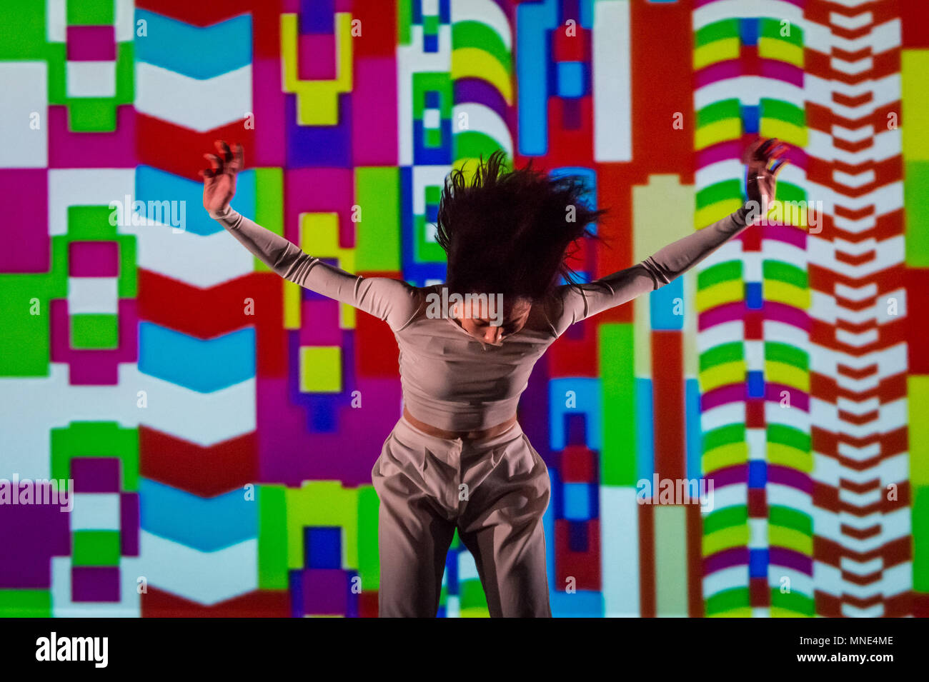 London, UK. 16th May, 2018. Riverrun: Interface of the Unstable Body ...