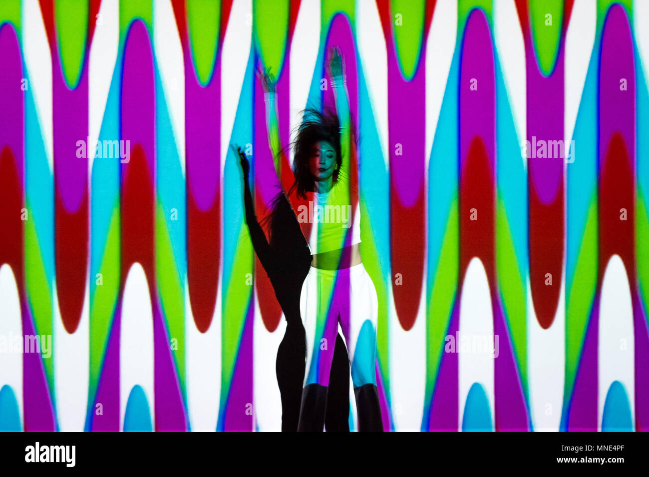 London, UK. 16th May, 2018. Riverrun: Interface of the Unstable Body ...