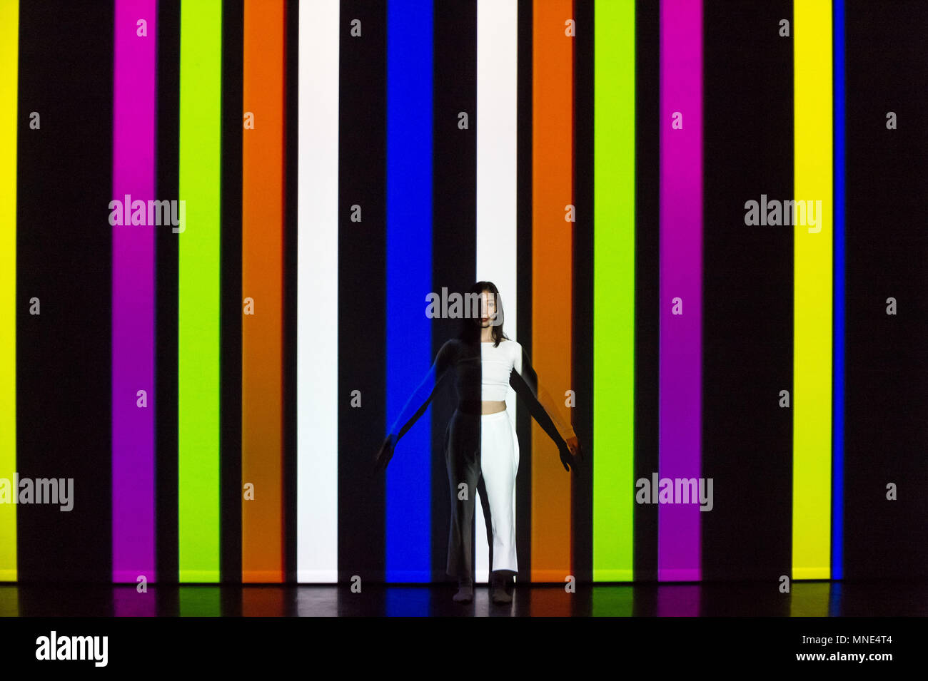 London, UK. 16th May, 2018. Riverrun: Interface of the Unstable Body ...