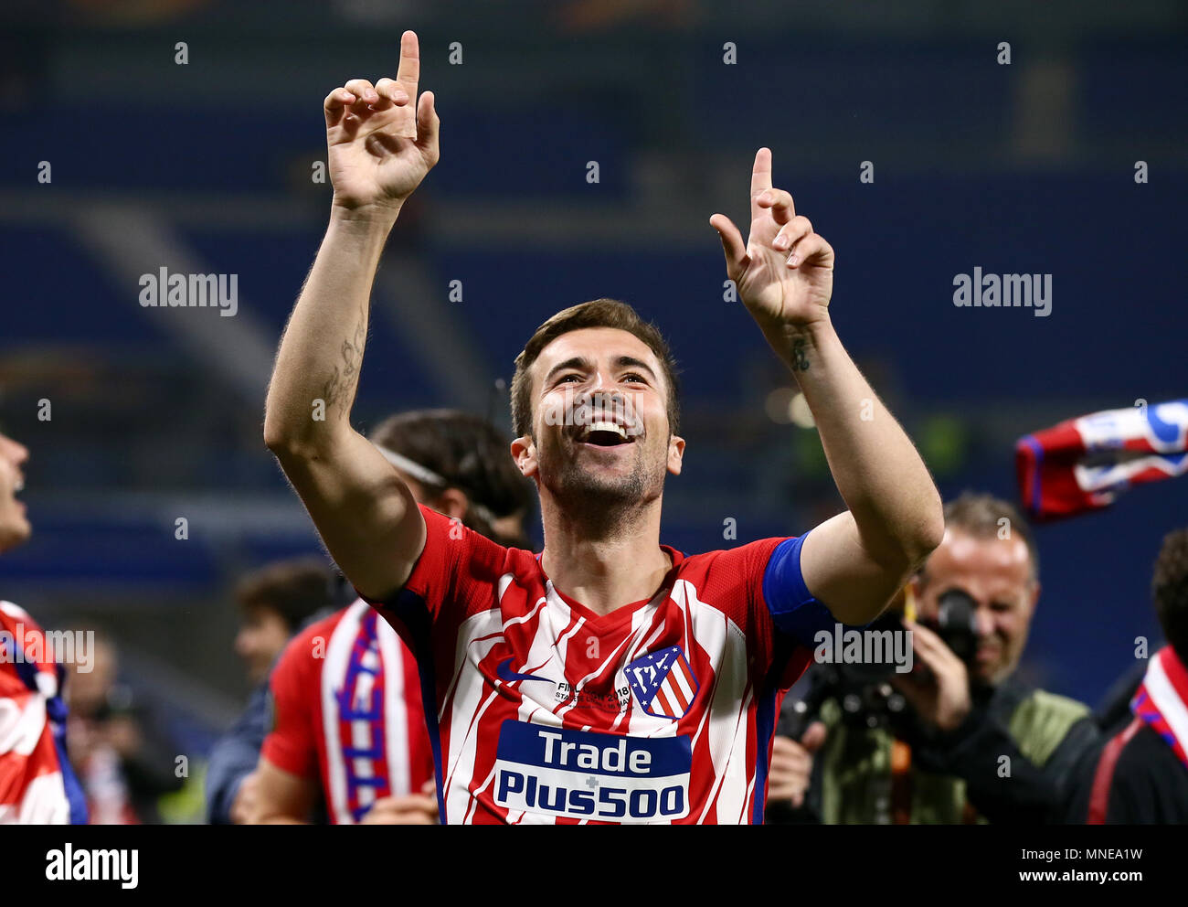 Gabi of Atletico Madrid during the UEFA Europa League Final match ...